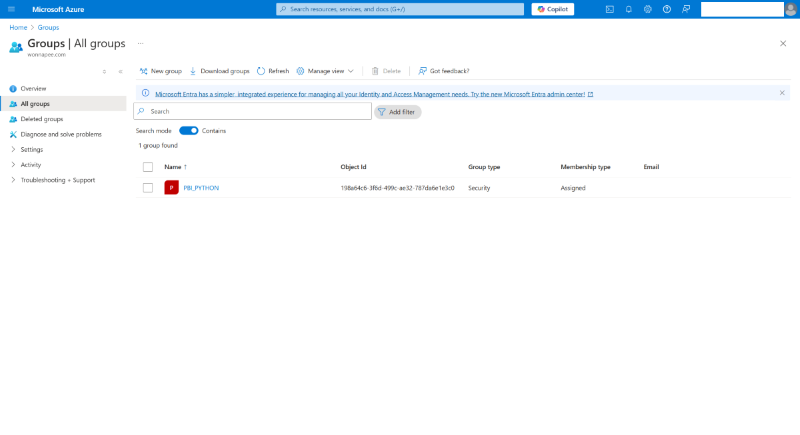 Power BI API (Python way)